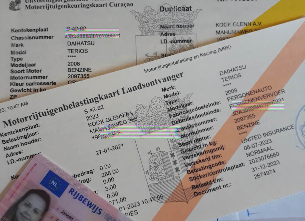 Auto invoeren, kopen én registeren op Curaçao – Familie Kook op Curaçao